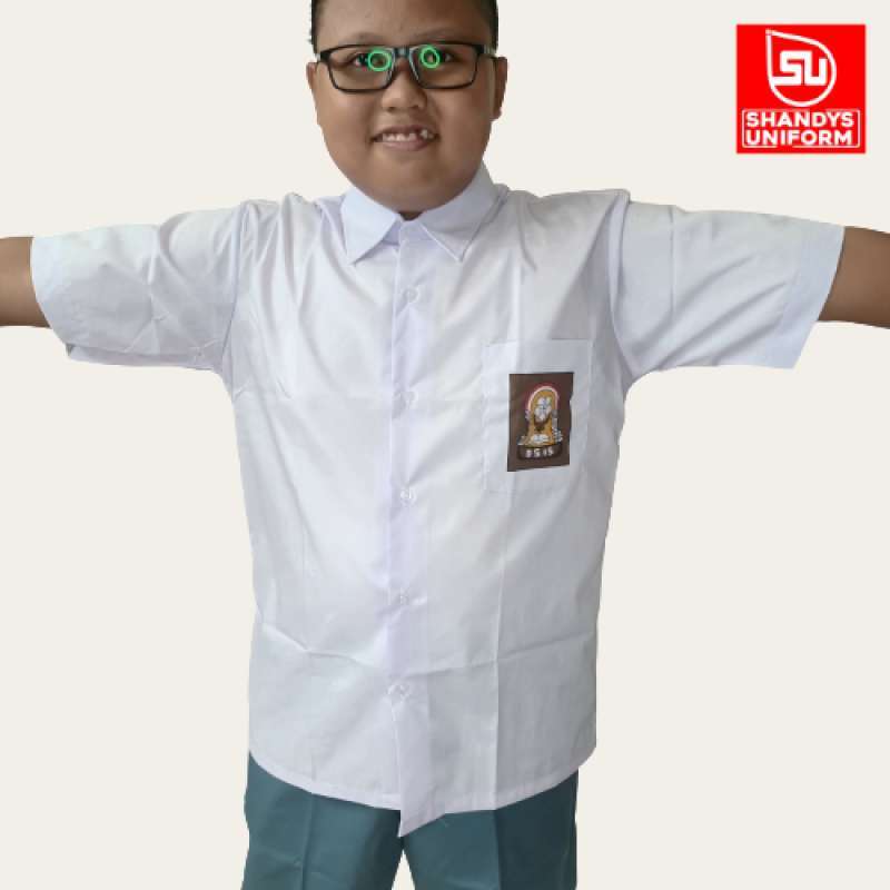 Promo Shandys Uniform I Baju Seragam Sma Negeri Warna Putih Lengan ...