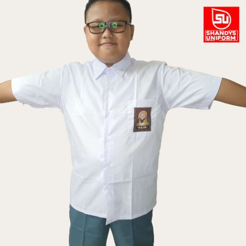 Promo Shandys Uniform I Baju Seragam Sma Negeri Warna Putih Lengan ...