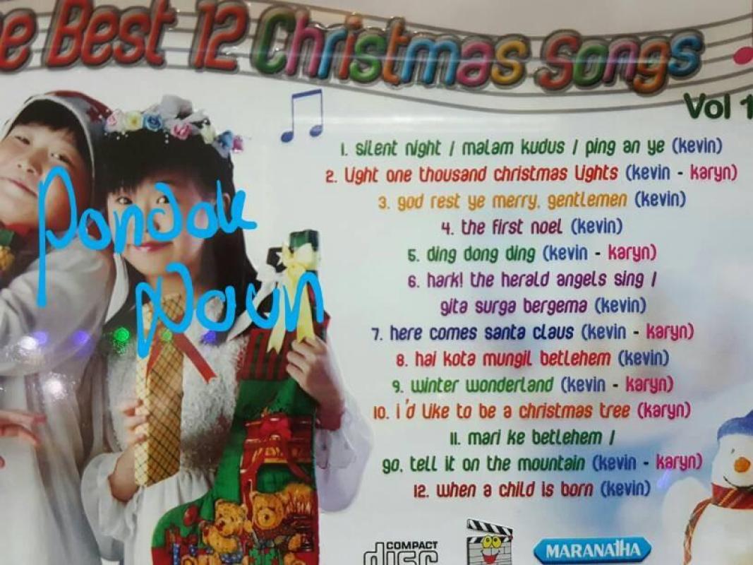 Jual The Best 12 Christmas Songs Vol 1 Di Seller Pondokdaunshop ...