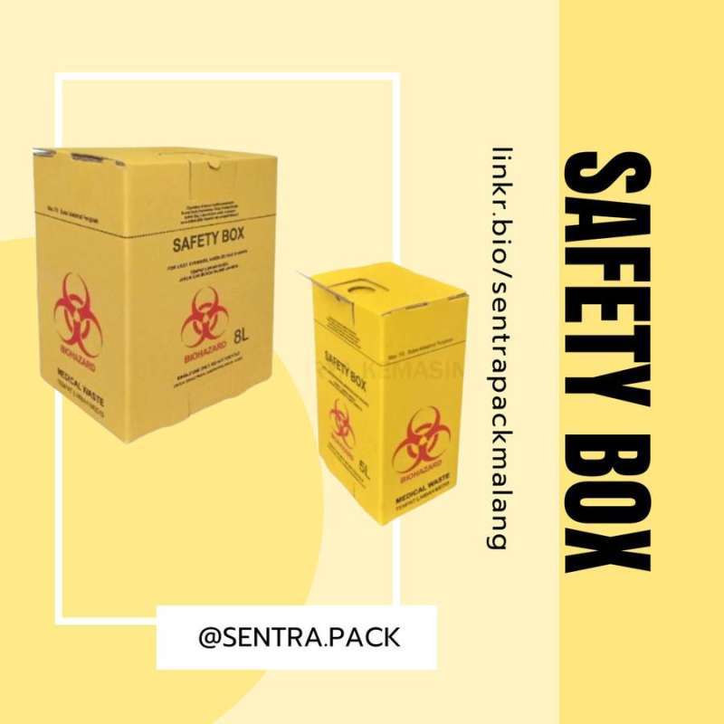 Jual Safety Box Medis / Sampah Medis/ Sampah Jarum Suntik Di Seller ...