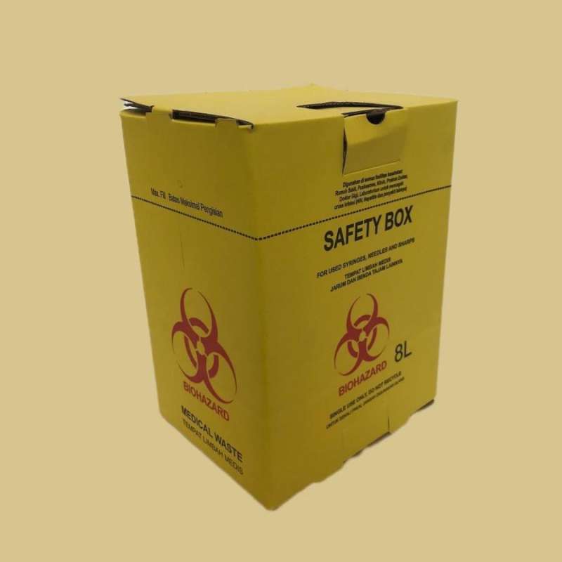 Jual Safety Box Medis / Sampah Medis/ Sampah Jarum Suntik Di Seller ...