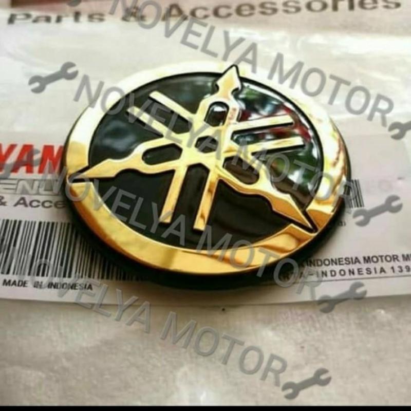 Jual Emblem Logo Yamaha Gold 5cm Xmax 250 & R15 Vva V3 Asli Ori Yamaha ...