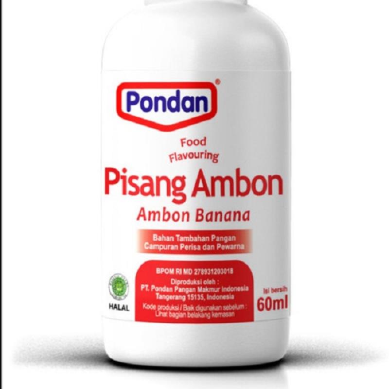 Promo Pondan Essence Pisang Ambon Btl 60ml Diskon 8% Di Seller Suzuya ...