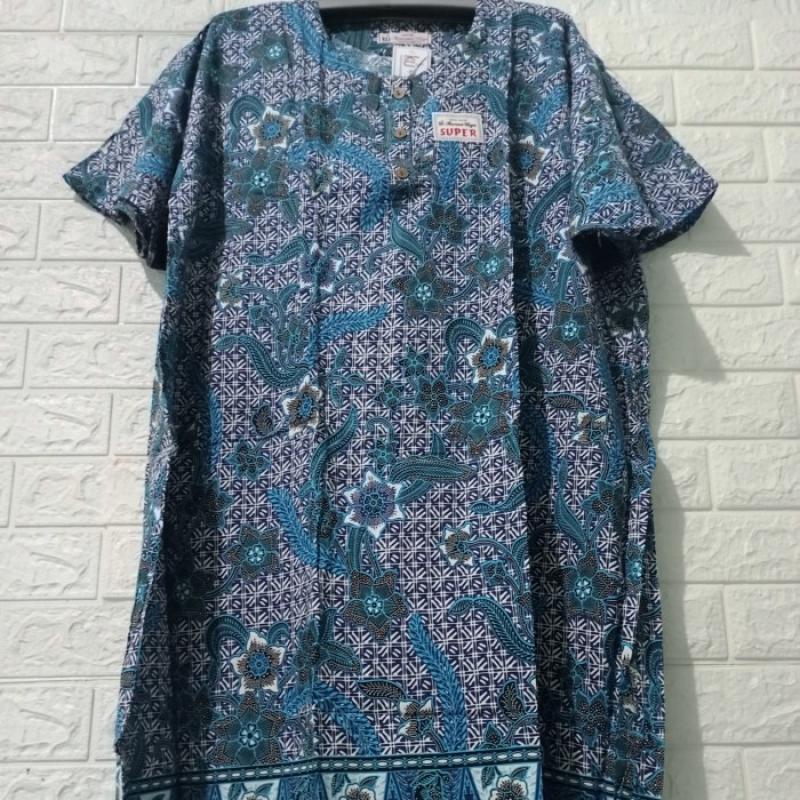 Jual Daster Kencana Ungu Original Jumbo 5l Ld 140 || Daster Busui Jumbo ...