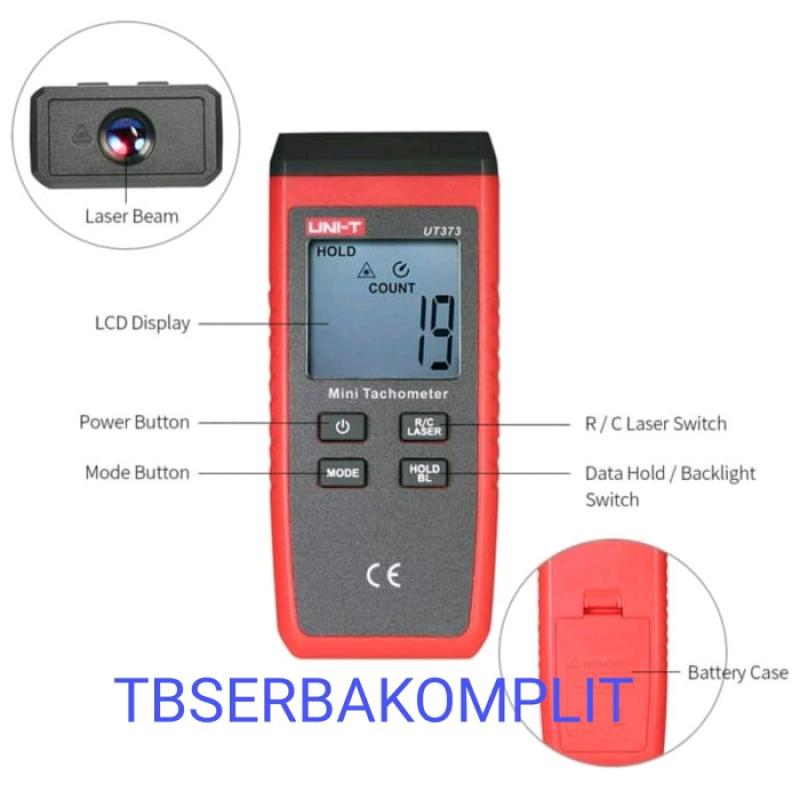 Promo Uni-t Ut373 Laser Photo Non Contact Tachometer Ut-373 Alat Ukur ...