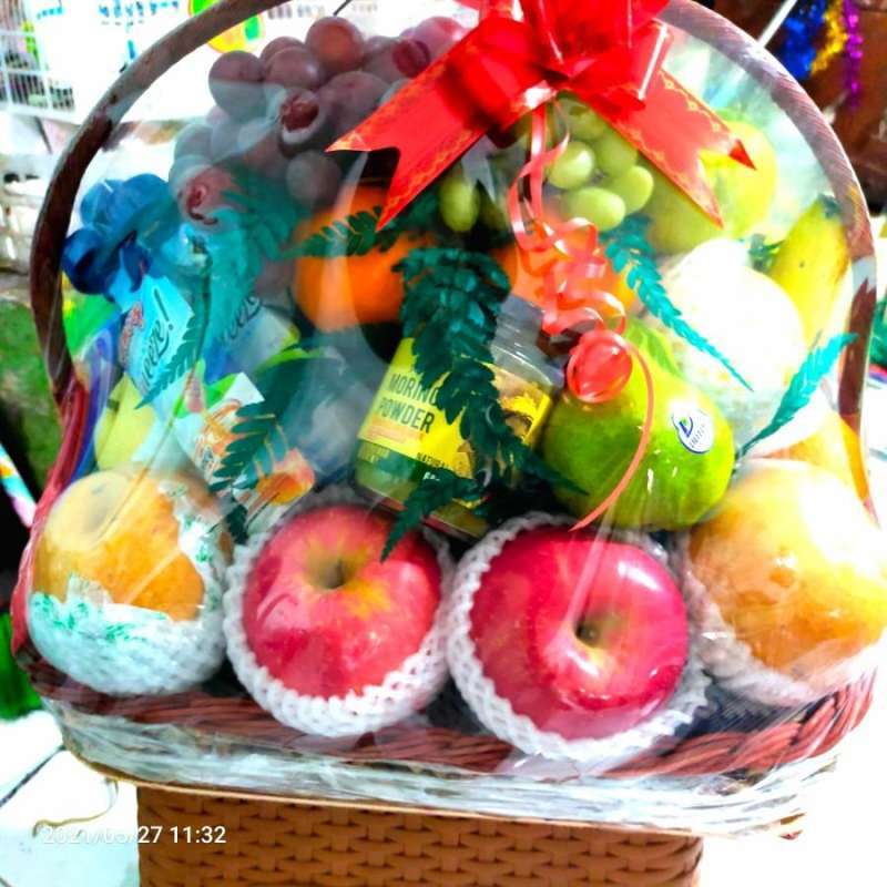Jual Parsel Buah Segar Paket 500ribu -isi Parcel Bisa Request Di Seller ...