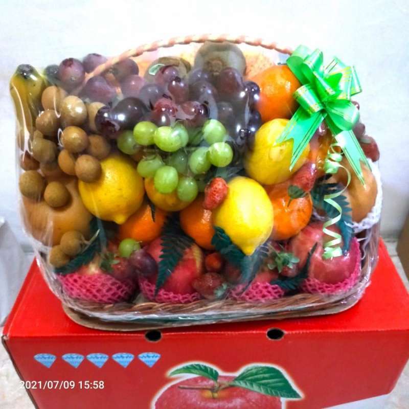 Jual Parsel Buah Segar Paket 500ribu -isi Parcel Bisa Request Di Seller ...
