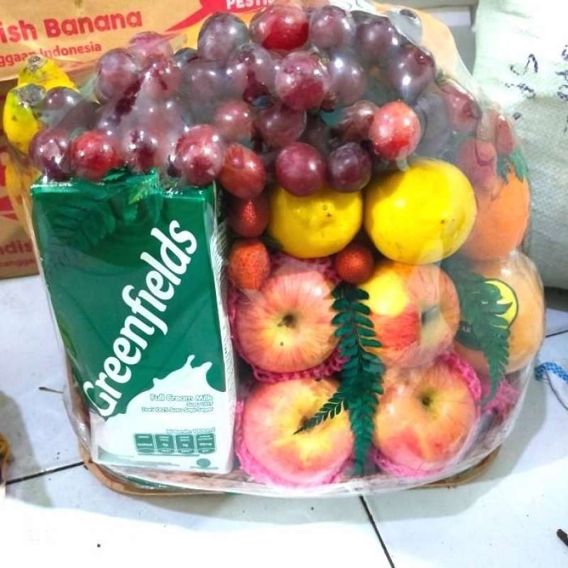 Jual Parsel Buah Segar Paket 500ribu -isi Parcel Bisa Request Di Seller ...