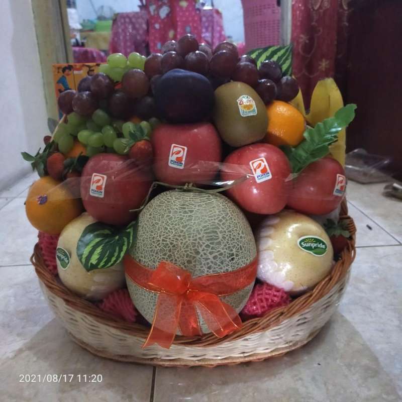 Jual Parsel Buah Segar Paket 500ribu -isi Parcel Bisa Request Di Seller ...