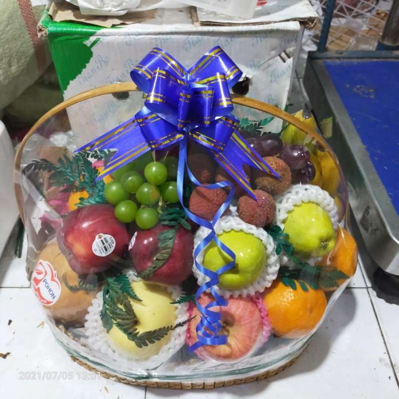 Jual Parsel Buah Segar Paket 500ribu -isi Parcel Bisa Request Di Seller ...