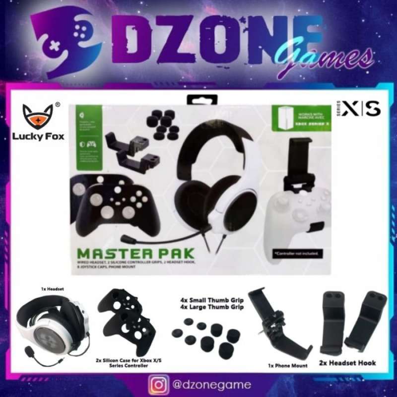 Promo Master Pack For Xbox Series S X Lucky Fox Diskon 23% Di Seller Silvanna - Cilandak Timur ...