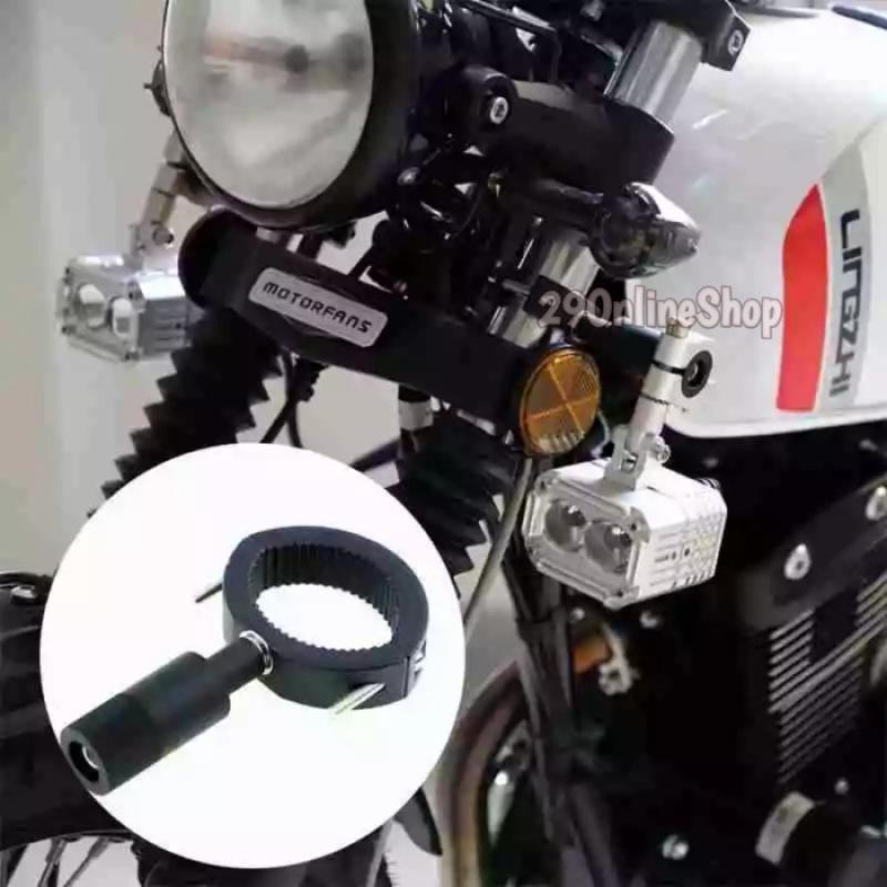 Promo Bracket Braket Clamp Klem Crashbar Lampu Led Sorot Tembak Motor ...
