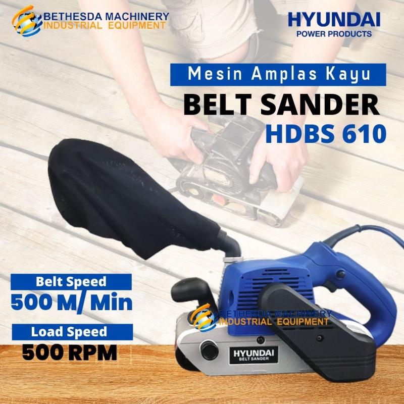 Jual Mesin Belt Sander / Amplas Kayu Electric Hyundai Hdbs 610 1200 ...