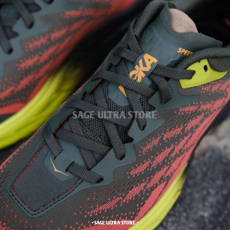 Jual Sepatu Lari Trail Running Hiking Hoka Speedgoat 5 Men Pria ...