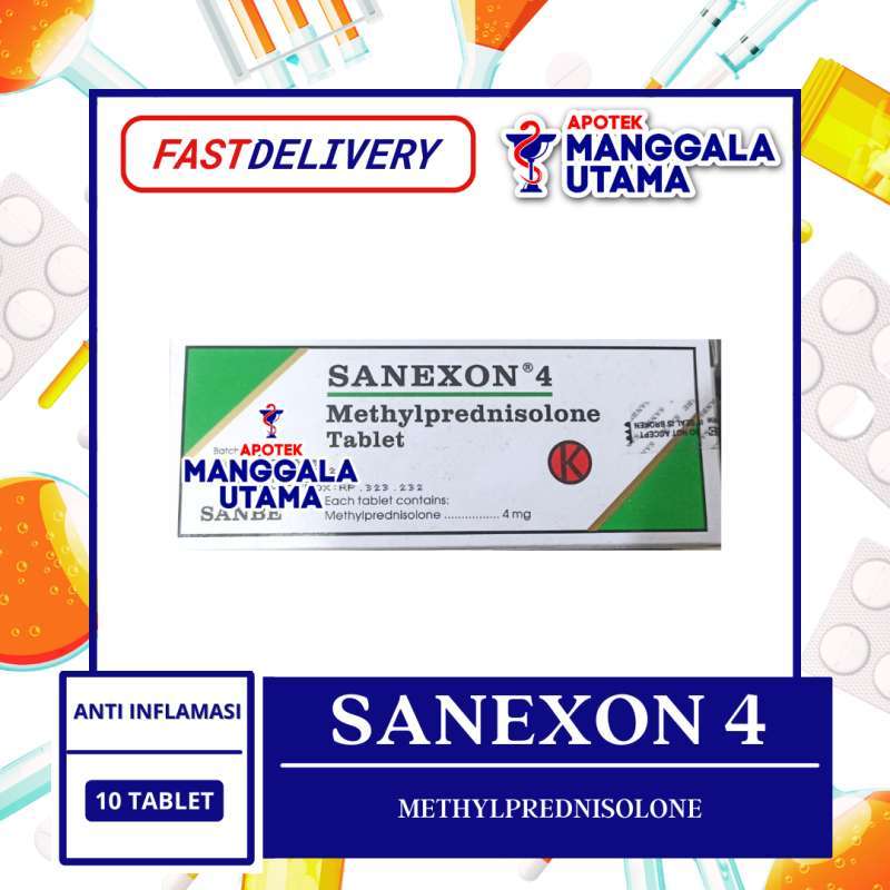 Sanexon 4 Mg 10 Tablet Lengkap Harga Terbaru Januari 2024 | Blibli