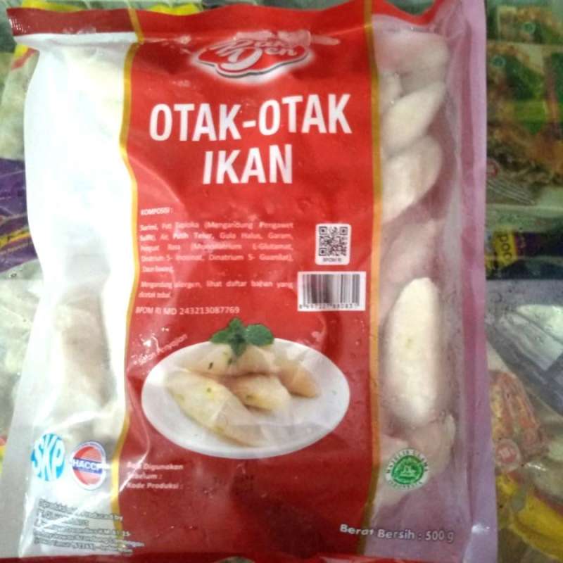 Jual pak den otak otak ikan 500 gr di Seller RSB Frozen Food Banjaran ...