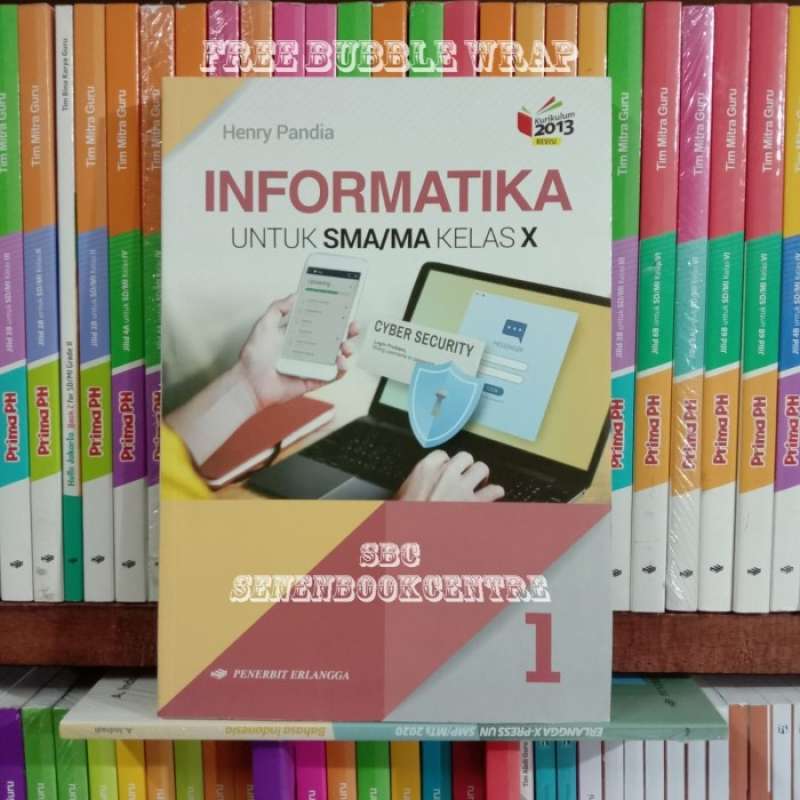 Promo Buku Informatika Kelas 1/X 10 SMA K13 Revisi Erlangga Diskon 23% ...