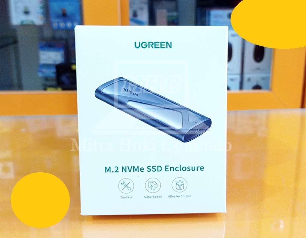 Jual UGREEN SSD Casing / Enclosure M.2 Duo (NVME & SATA)- CM400 di Seller HOKI ABADI SENTOSA ...