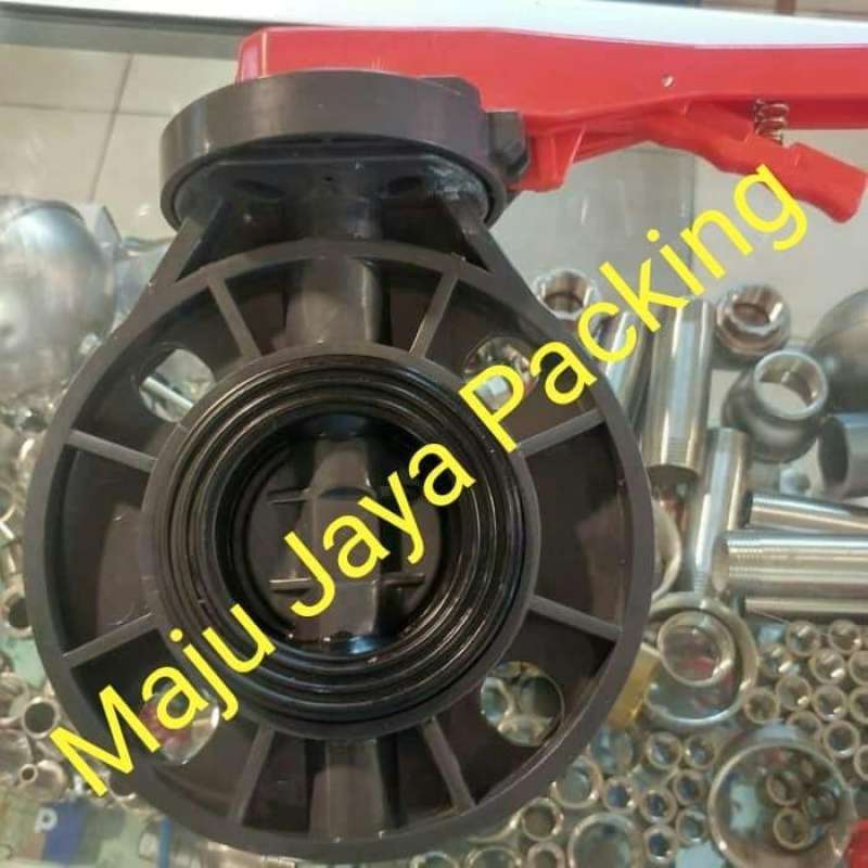 Jual Butterfly Valve Pvc Ukuran 3 Inch Di Seller Maju Jaya Packing ...