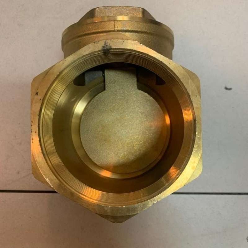 Jual Check Valve Kuningan Drat 1 1/4 Inch / Swing Check Valve Brass Di ...