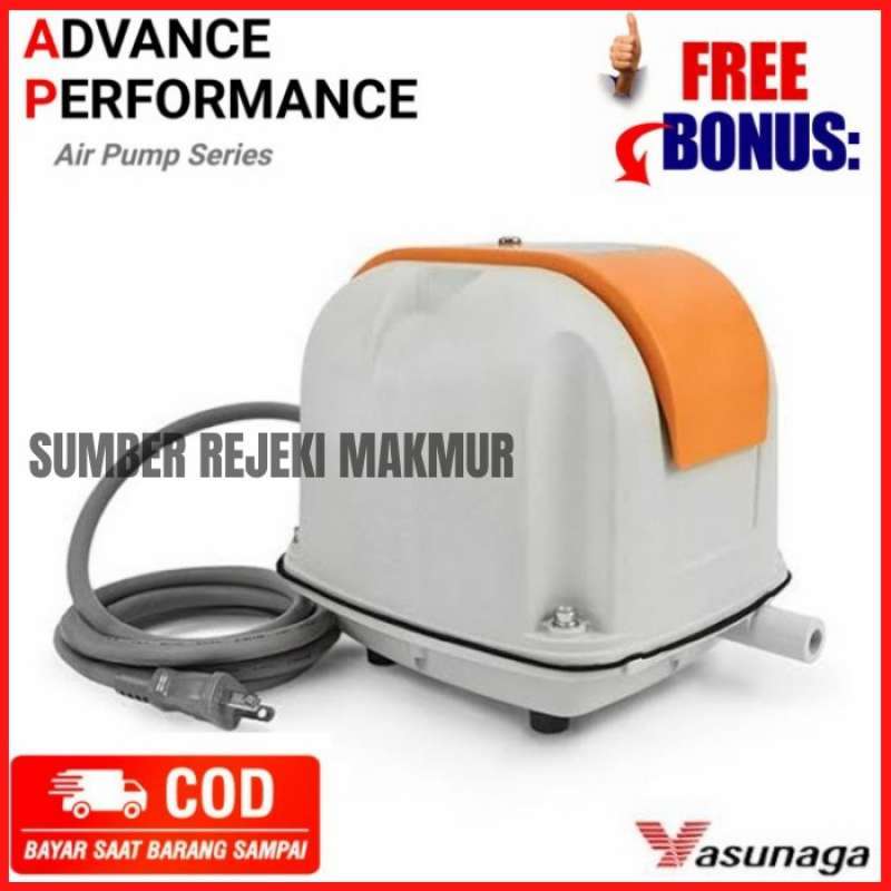 Promo Pompa Udara Yasunaga AP 40 Aerator Kolam Ikan Yasunaga Original AP40 Diskon 23% di Seller ...
