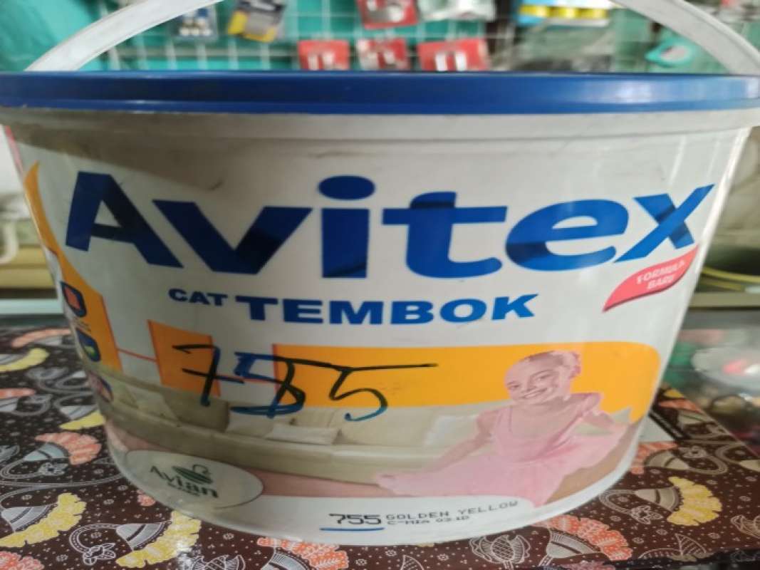 Promo Cat Avitex Avian 5 kg Tembok Interior Plafon Beton - 755 Golden ...