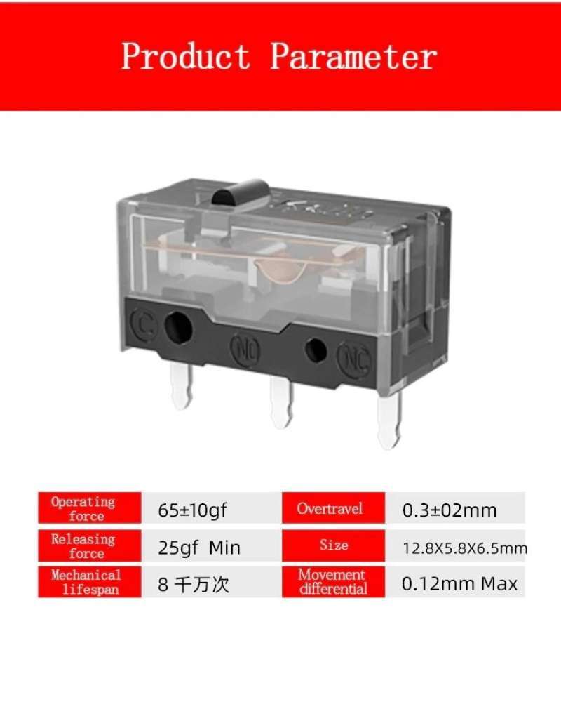 Jual Micro Switch Mouse Kailh Gm 8.0 Di Seller Nvlogic - Mangunjaya ...