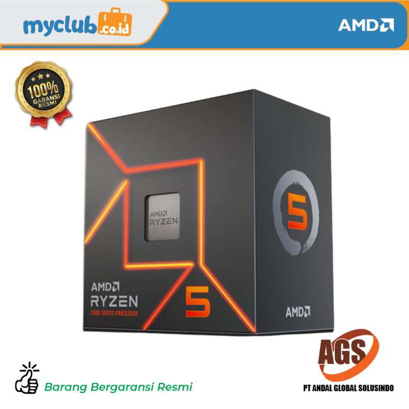 Jual Processor AMD Ryzen 5 7600 Gaming Processor Wraith Stealth Cooler ...