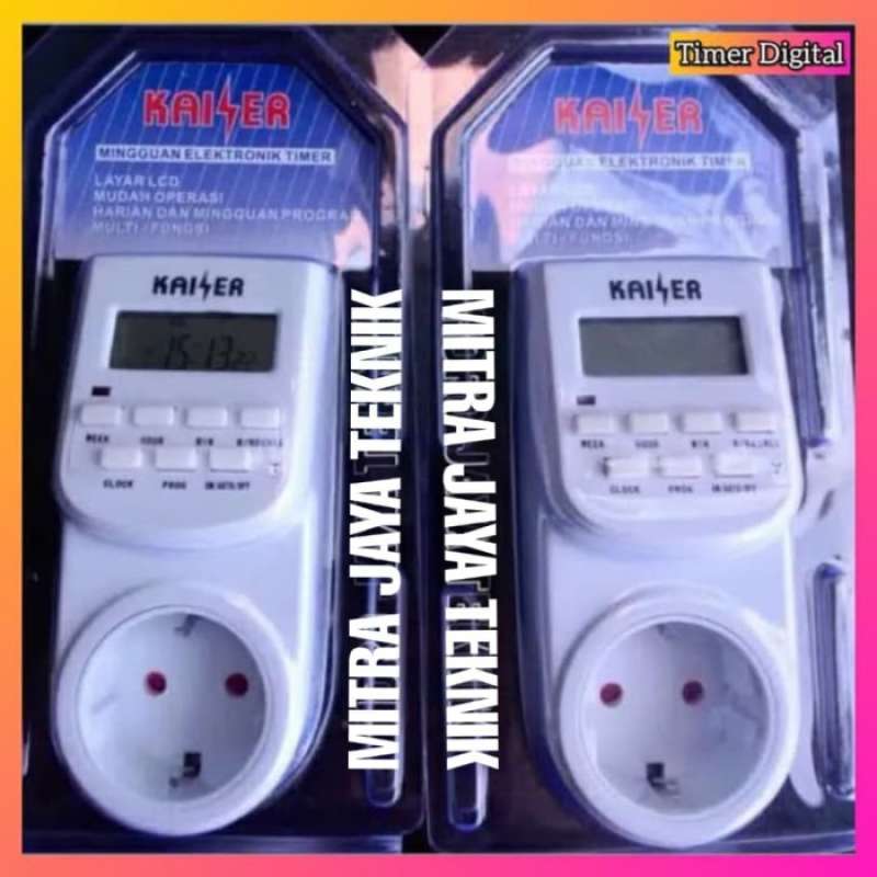 Promo Alat Stop Kontak Timer Digital / Stop Kontak Listrik Otomatis ...