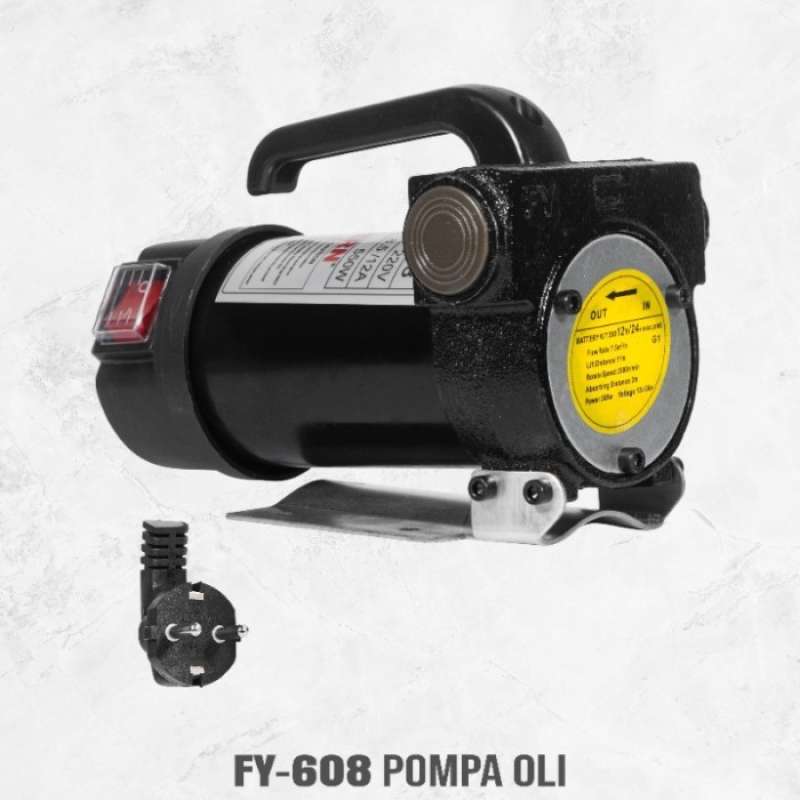 Promo Pompa Oli & Solar Modern Listrik Fy 608 220V 550Watt Diskon 13% ...