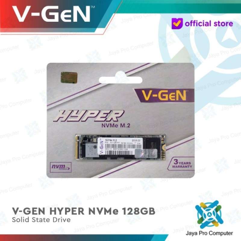 Promo V-Gen Hyper SSD M2 2280 PCie Nvme 128GB - Vgen 128 GB M.2 Diskon ...