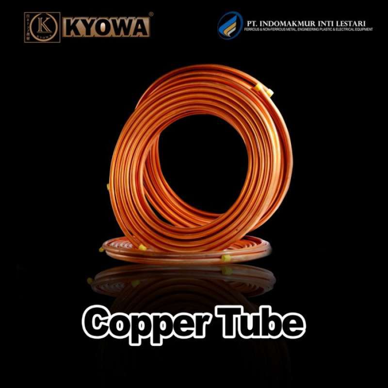 Promo PIPA TEMBAGA ROLL / COPPER TUBE KYOWA 10MM X 1MM Diskon 23% di Seller Listrica Store ...