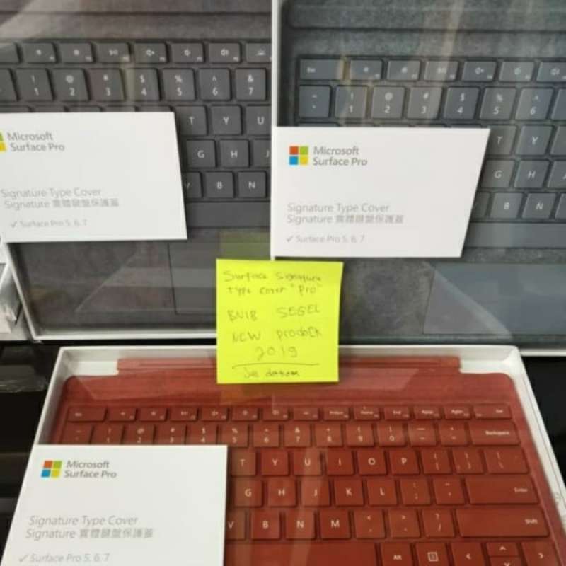 Jual Microsoft Surface Pro 5 2017 Keyboard Signature Alcantara Type ...