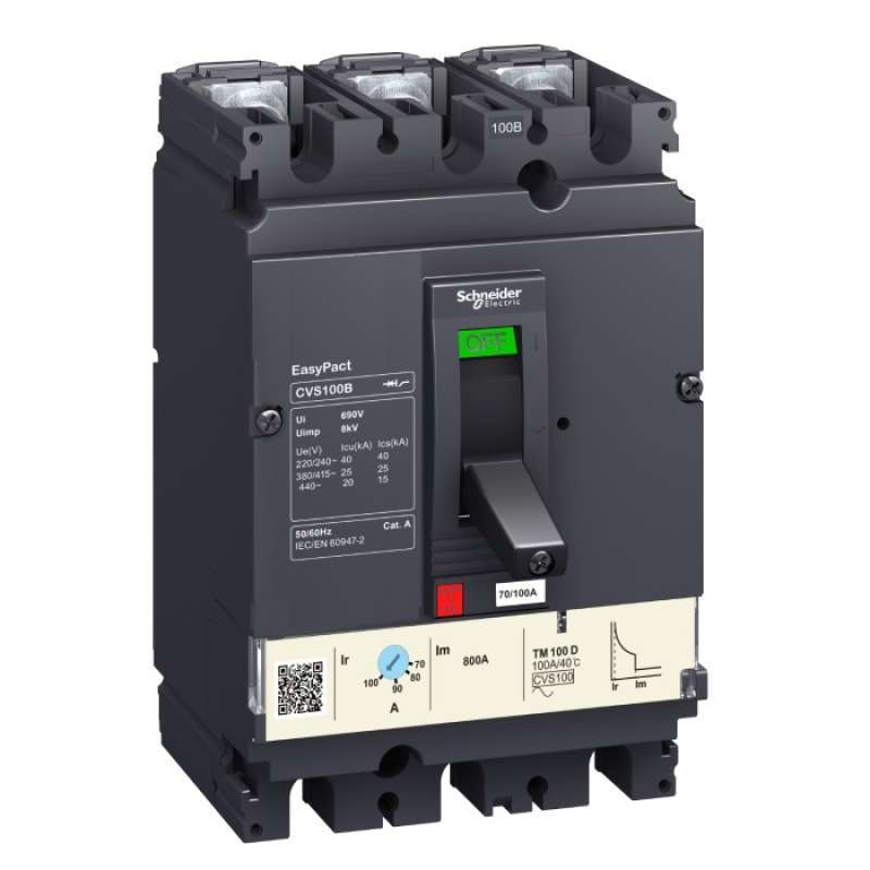 Promo Schneider Electric Easypact Cvs Mccb B(25ka) Tm100d 3p - Lv510307 Diskon 23% Di Seller ...