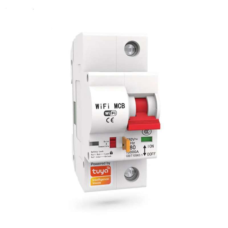 Promo 1P WIFI MCB Smart Circuit Breaker / sirkuit pemutus Diskon 23% di ...