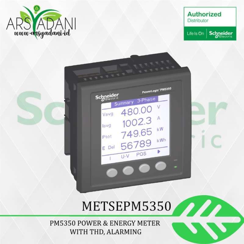 Promo Metsepm5350 - Pm5350 Power Meter Withthd.alarming Pm5350 Power ...