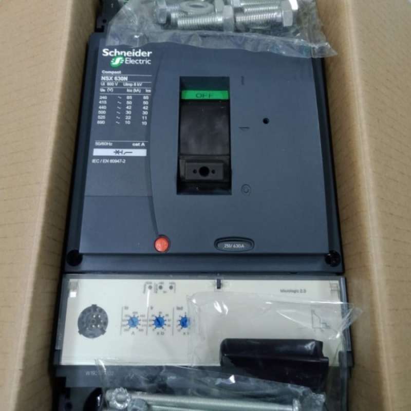 Promo Mccb Nsx 630n 630a 3p Schneider Diskon 23% Di Seller Listrica ...