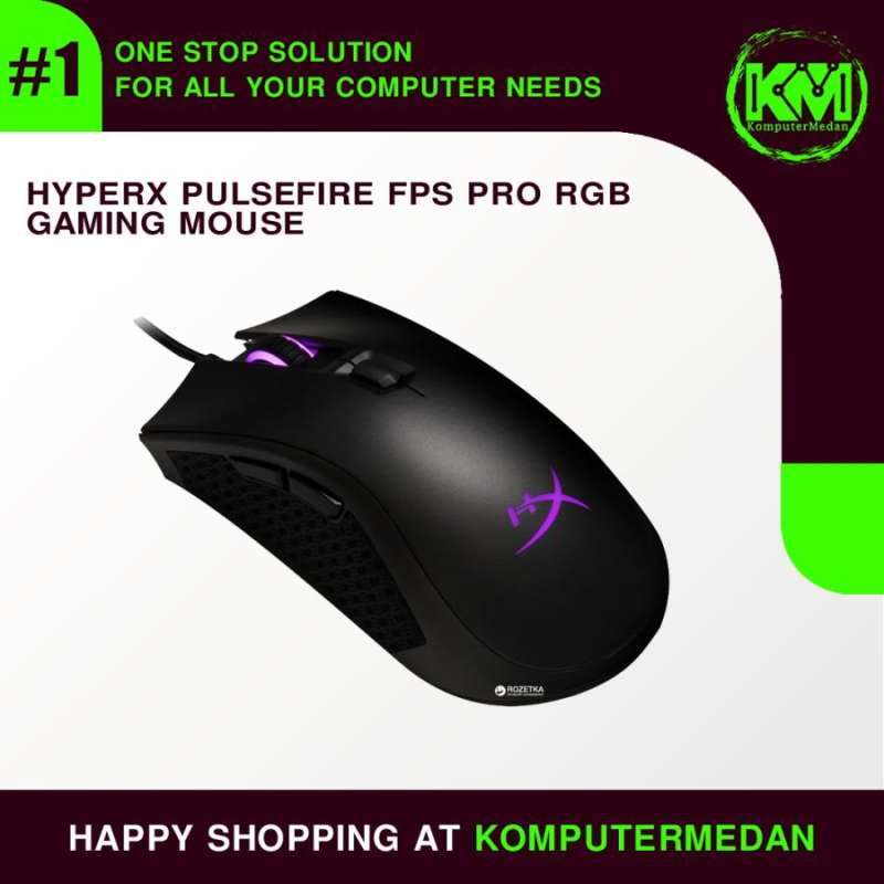 Jual HyperX Pulsefire FPS Pro RGB Gaming Mouse di Seller KomputerMedan ...