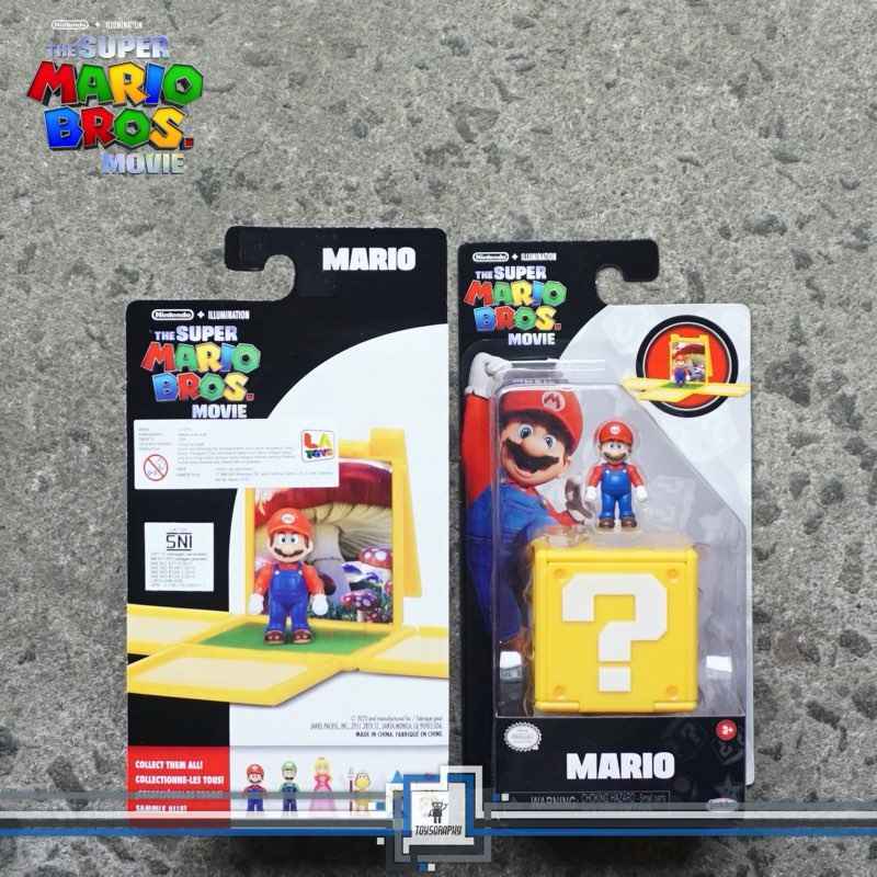 Jual The Super Mario Bros Movie MARIO Mini Figure with Question Block ...