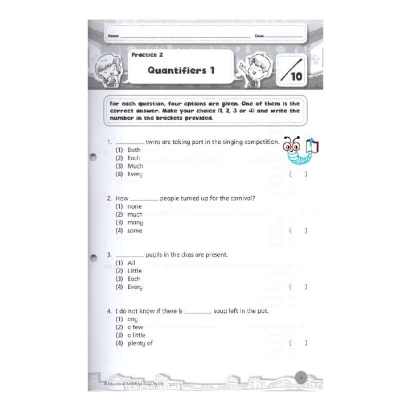 Jual English Practice Classroom Grammar Mcq P2 Di Seller Indah Library ...