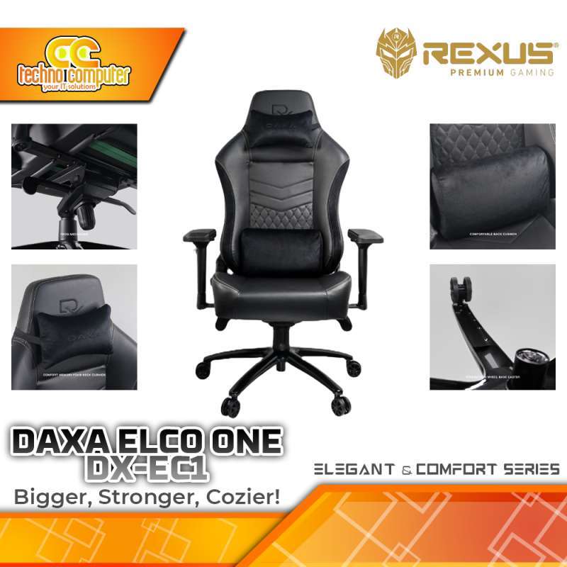 Jual Kursi Gaming Rexus Daxa Elco One Dx-ec1 - 4d Armrest / Daxa Gaming ...