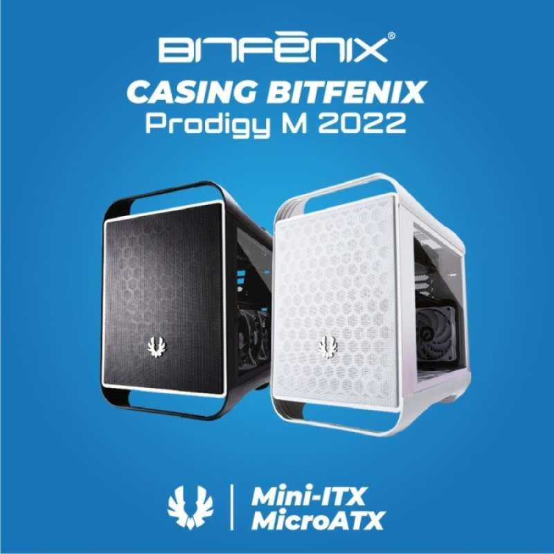 Promo BITFENIX PRODIGY M 2022 - GAMING CASE NON ARGB Diskon 23% di ...