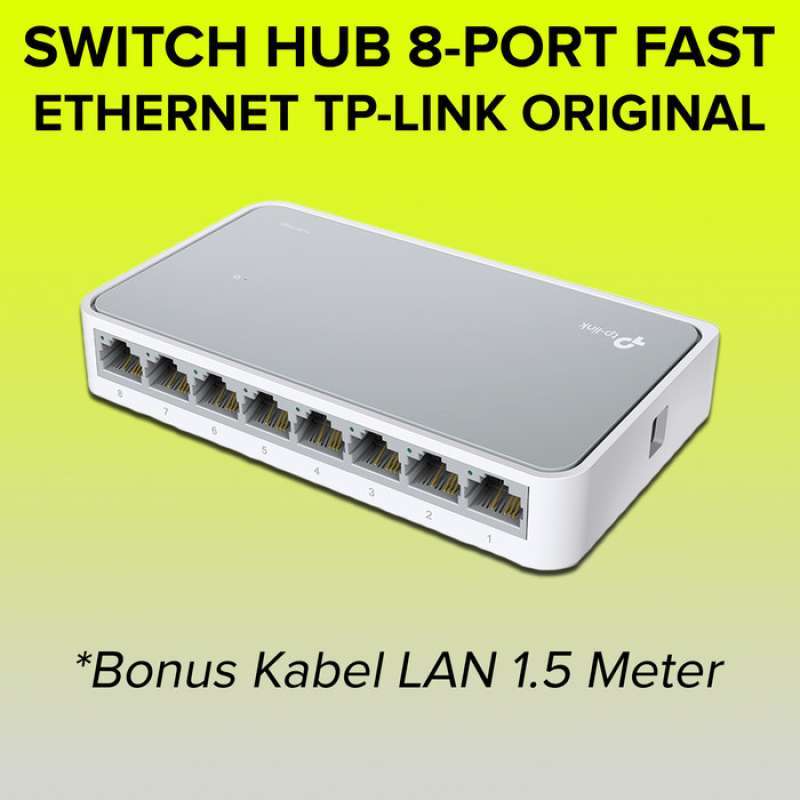 Promo Ethernet Network Swit Swich Swicth Switch Lan Hub Internet 8 Port ...