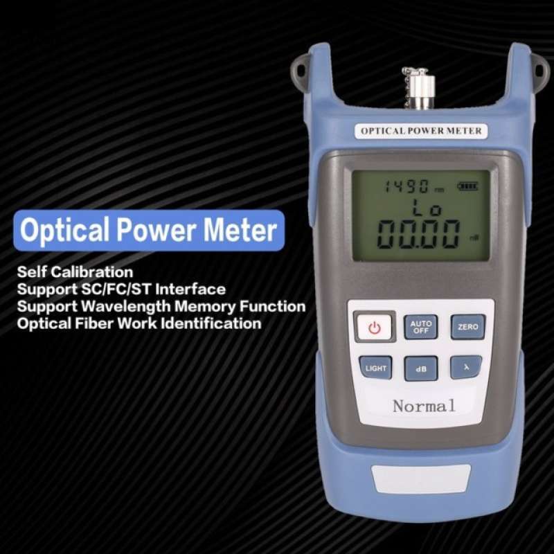 Promo Optical Power Meter Fiber Optik Toolkit Fiber Optic Tester OPM ...