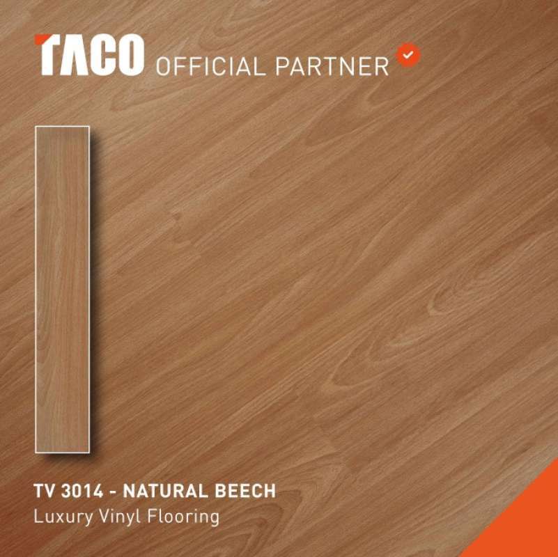 Jual TACO Lantai Vinyl 3mm - TV 3014 Natural Beech di Seller Indah ...