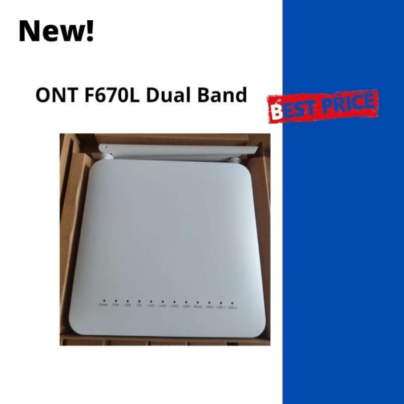 Promo ONT F670L DUAL BAND Diskon 23% di Seller Tikno Store - Kalibata ...