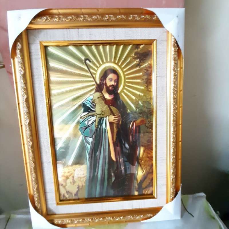 Jual Lukisan Frame Yesus Gembala Di Seller Teman Perabotan - Kebon ...