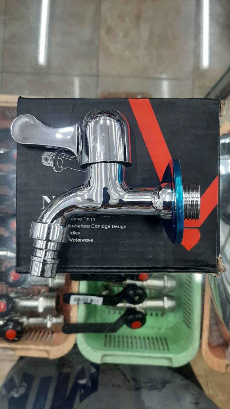 Jual Pph Kran Dinding Tembok Taman Chrome Krom 1/2 Di Seller ...