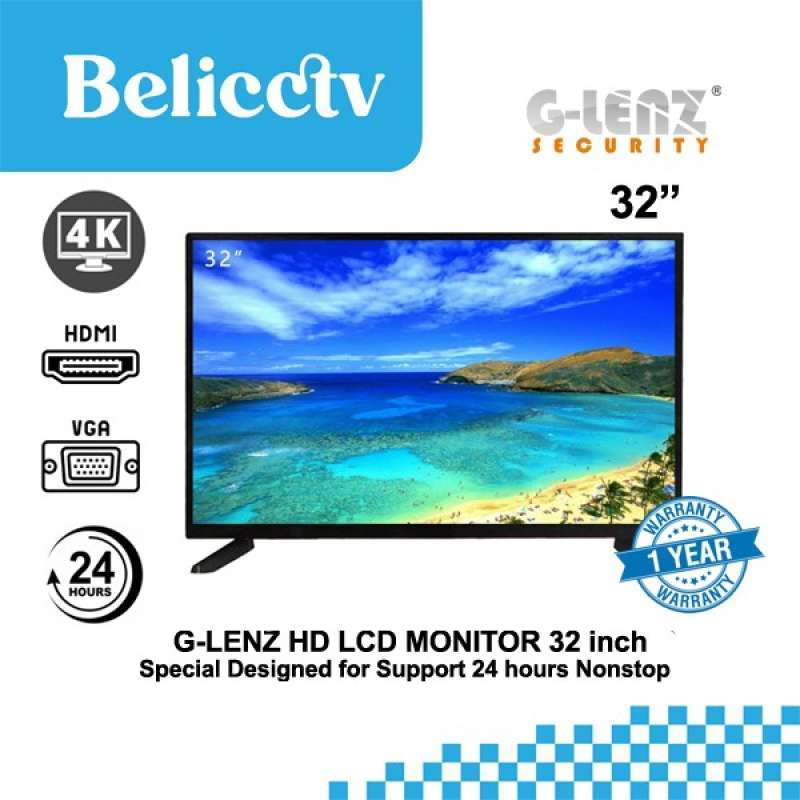 Promo Glenz Monitor Led 32 Resolusi 4k (3840x2160p) Diskon 23% Di Seller Tikno Store - Kalibata ...