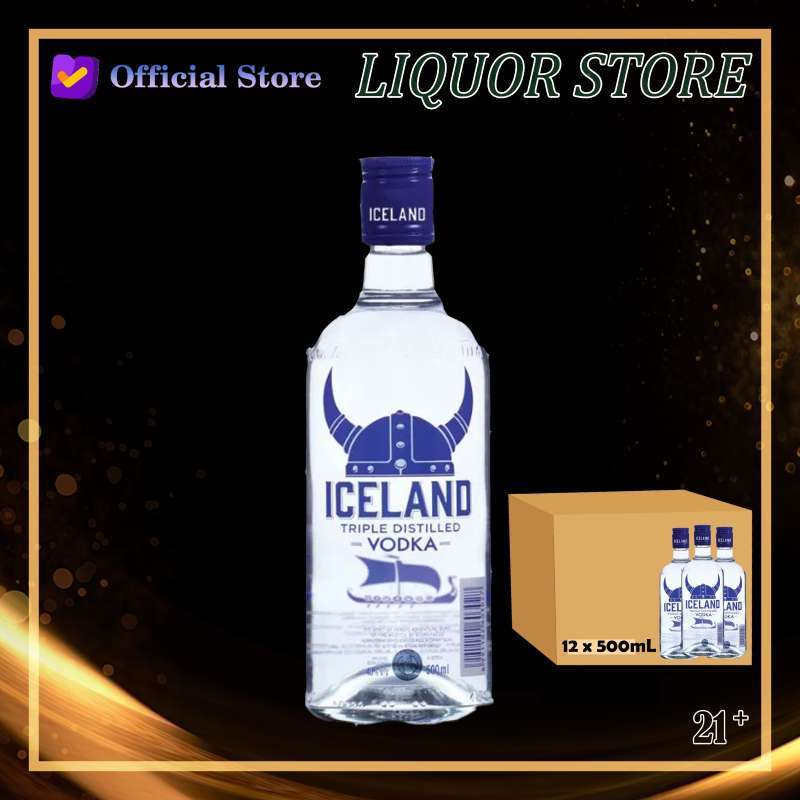 Jual Iceland Vodka 500ml Karton (12botol) Di Seller Liquor Official ...